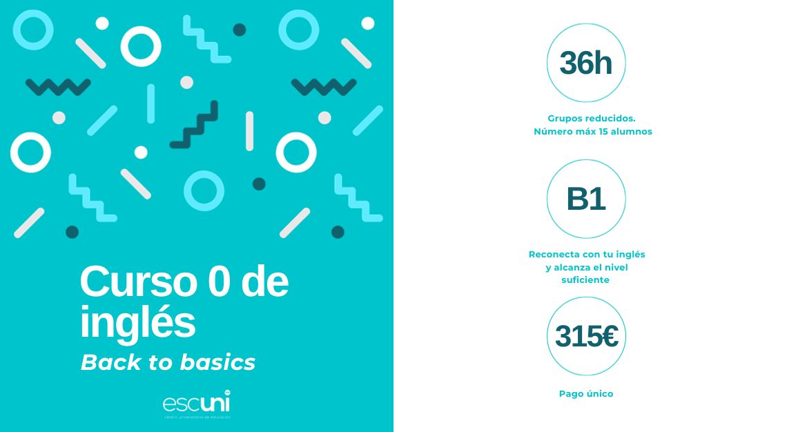 Escuni te ayuda a reconectar con el inglés | Escuni